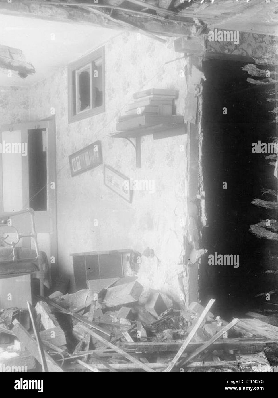 Ministry of Information First World War Official Collection Damage to ...