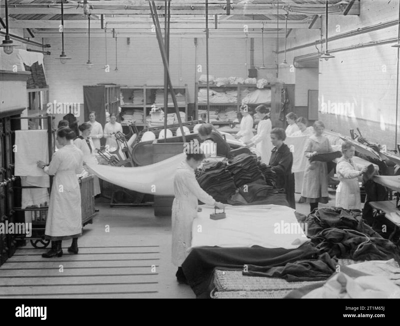 Ministry of Information First World War Official Collection Interior of ...