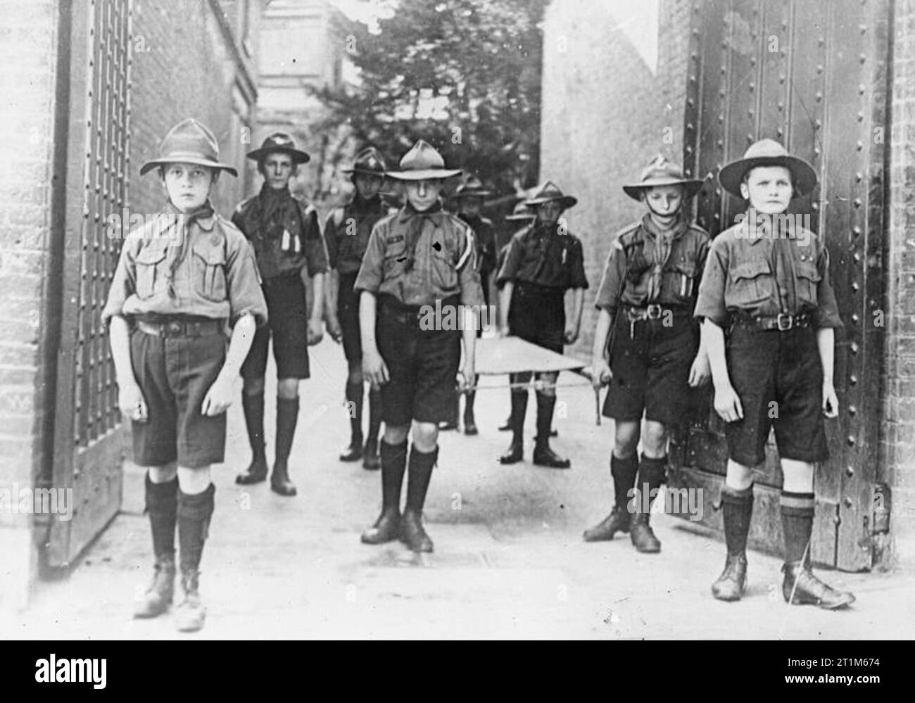 Ministry of Information First World War Official Collection Boy scouts ...
