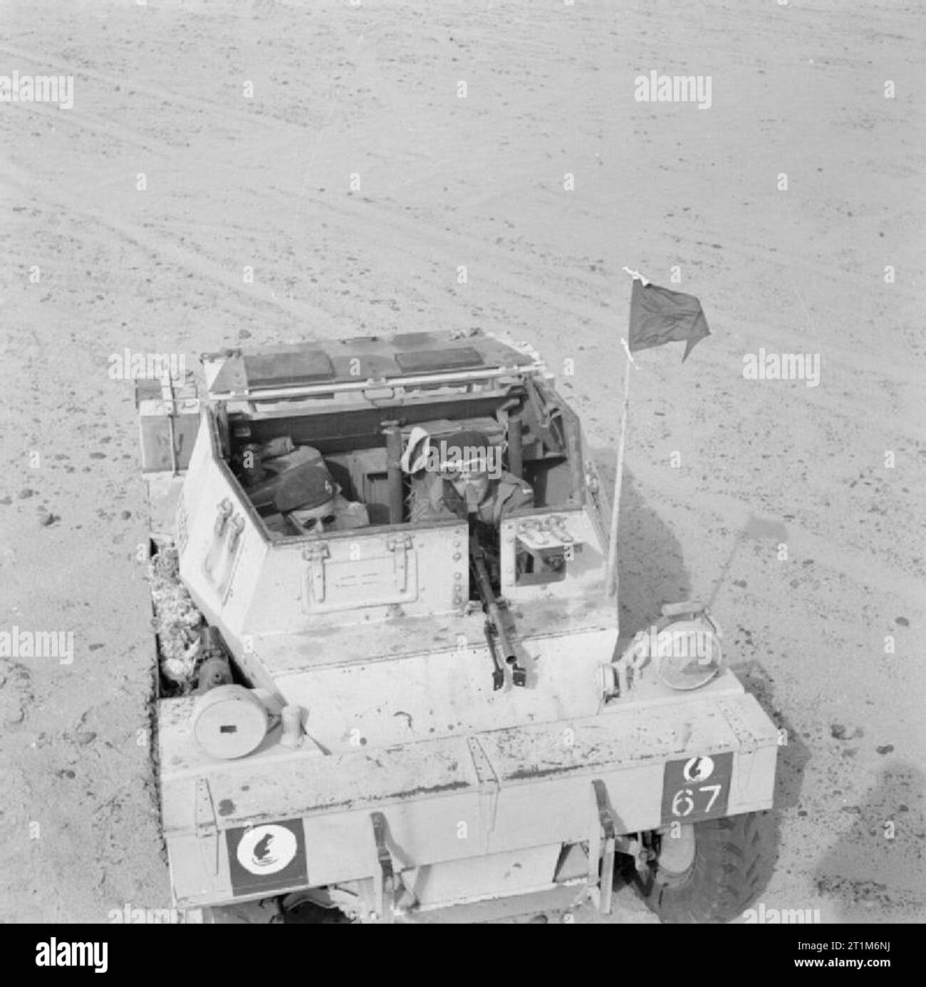 The British Army in North Africa 1942 Daimler scout car of 5th Royal ...