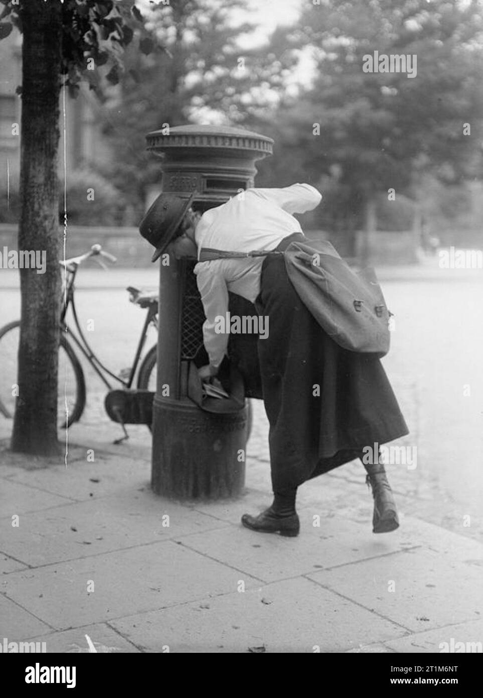 The letter box Black and White Stock Photos & Images - Alamy