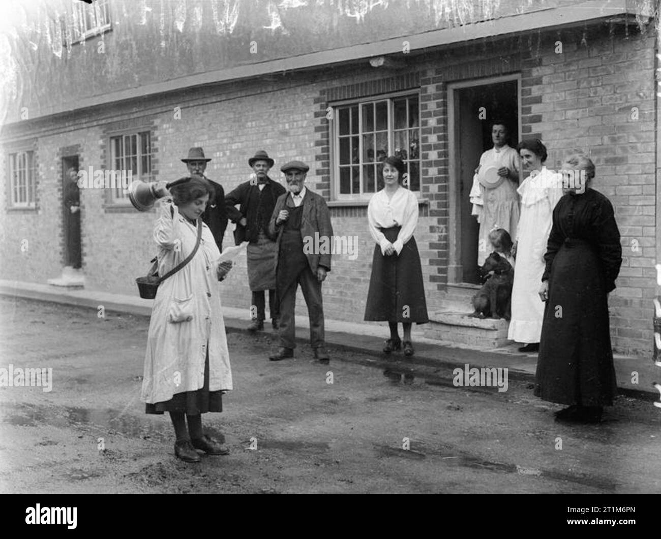 Ministry of Information First World War Official Collection A girl who ...
