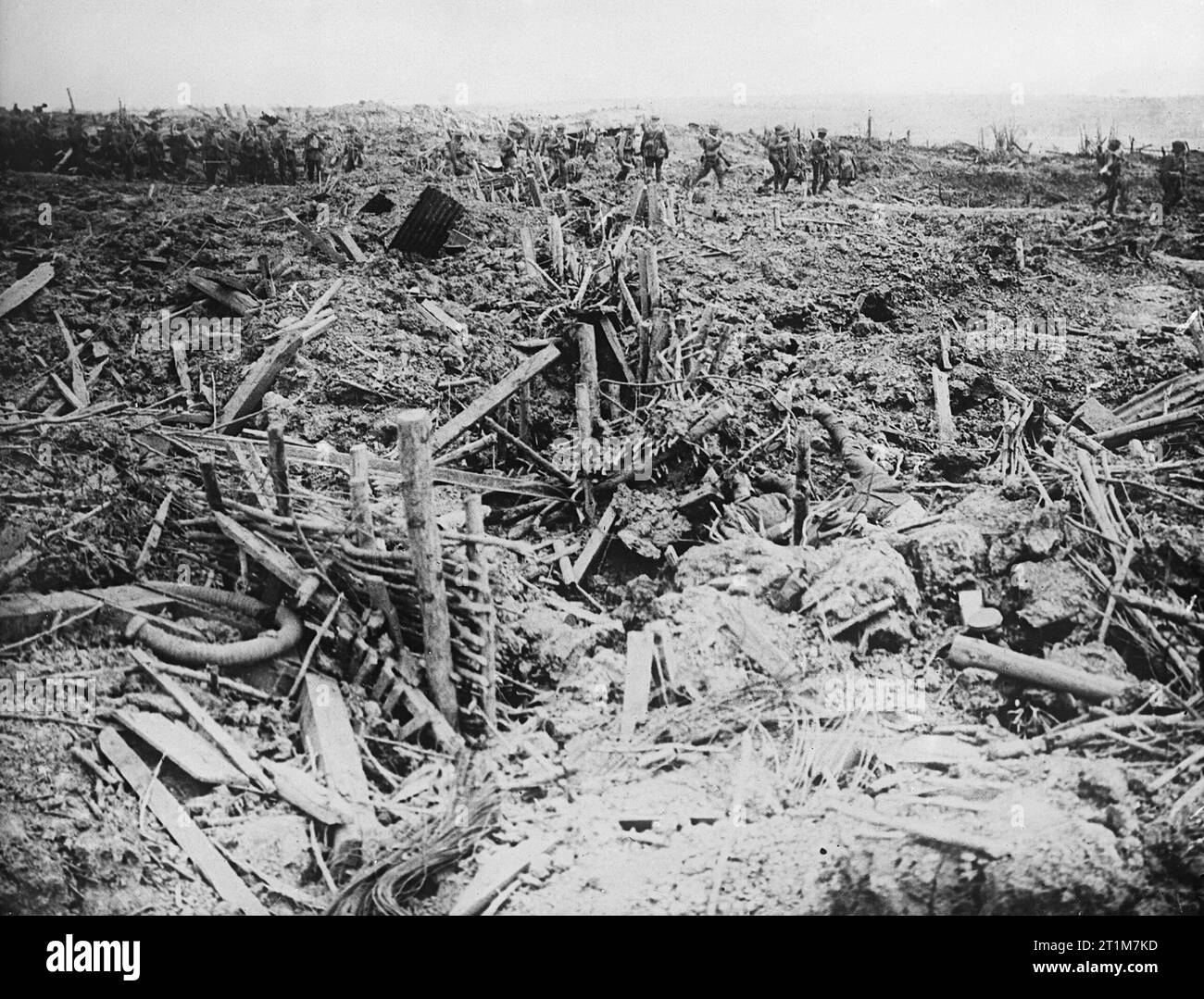 The Battle of Messines, June 1917 Stock Photo - Alamy