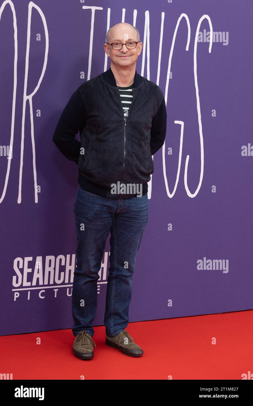 London, UK. October 14th, 2023. Ed Guiney attends the POOR THINGS ...