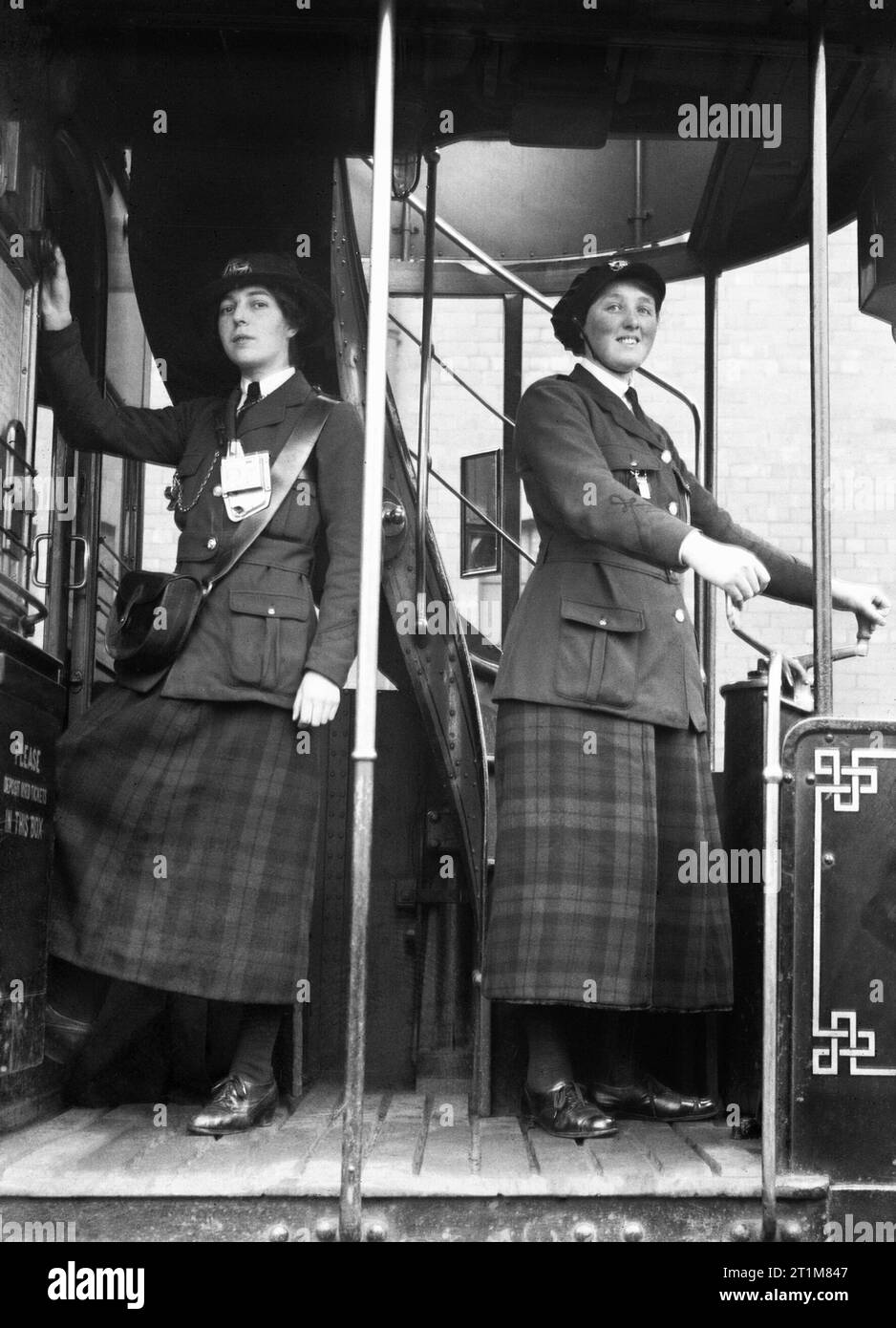 The Employment of Women in Britain, 1914-1918 A female tram driver ...