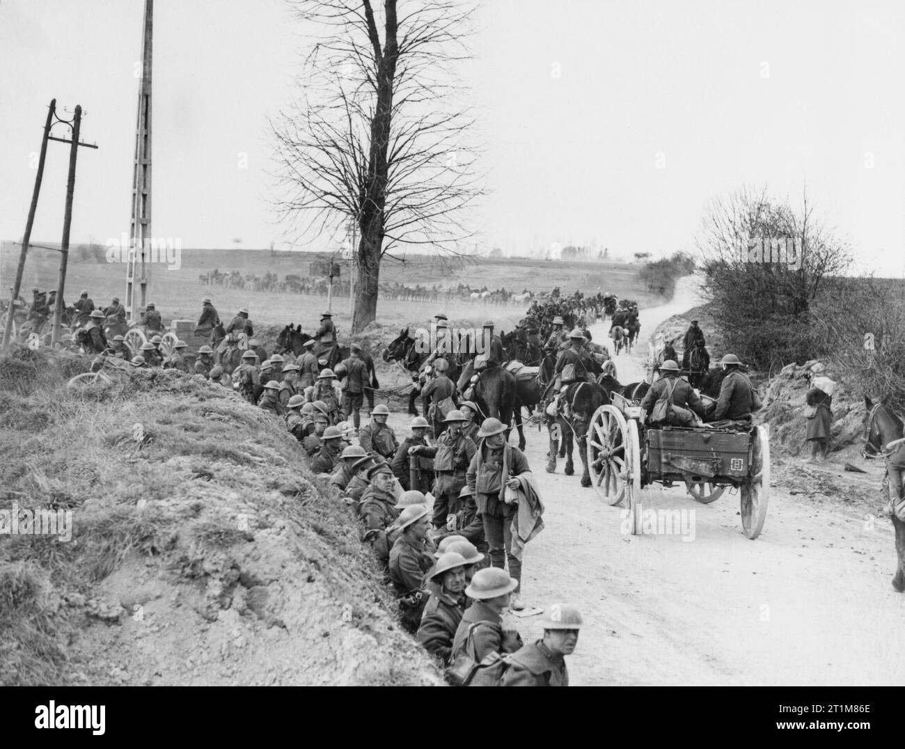 The German Spring Offensive, March-july 1918 Stock Photo - Alamy