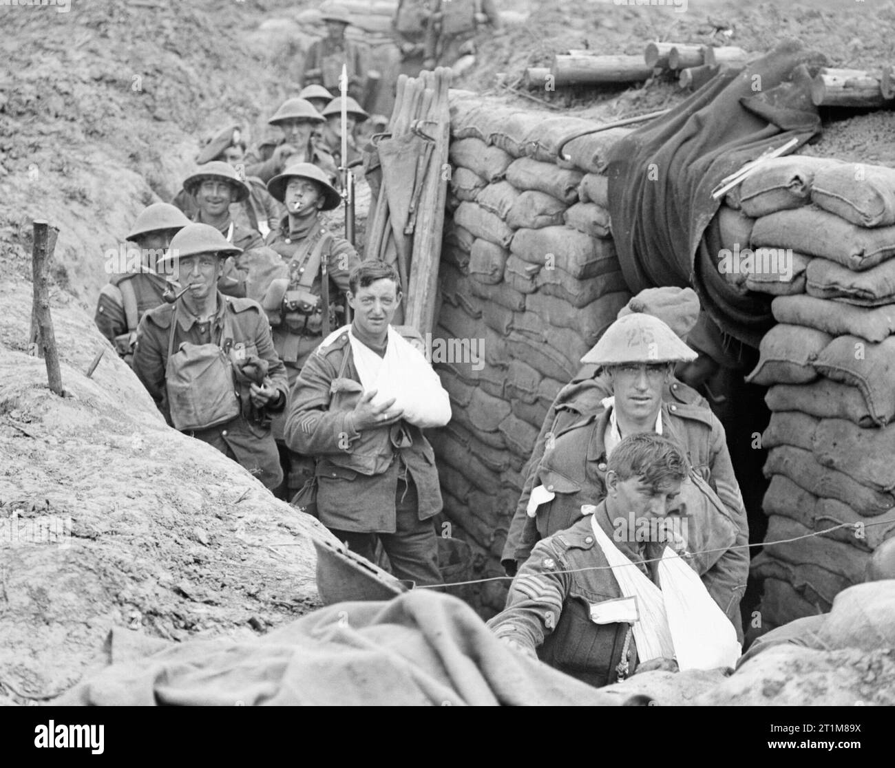 The Hundred Days Offensive, August-november 1918 Stock Photo - Alamy