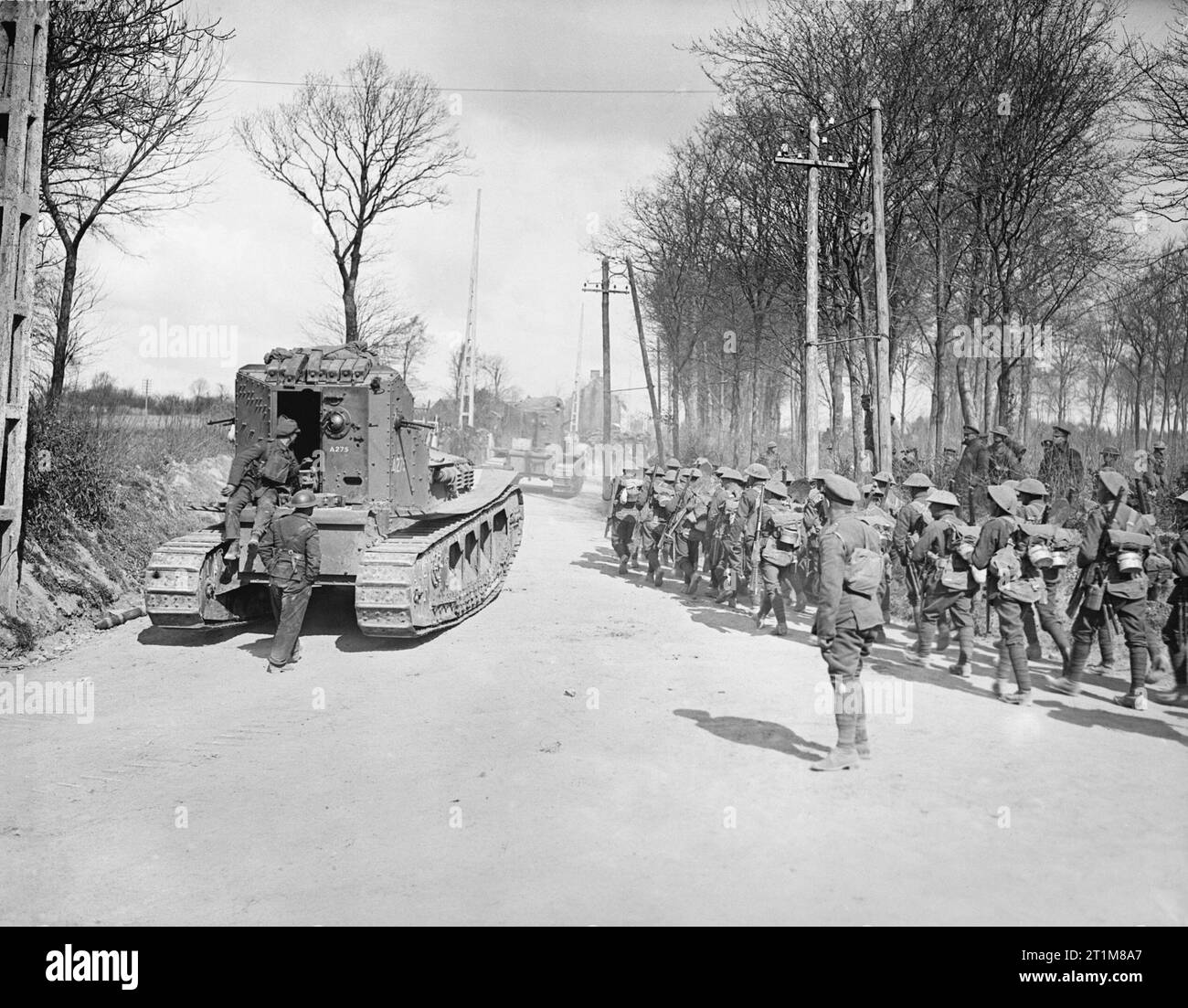 The German Spring Offensive, March-july 1918 Stock Photo - Alamy