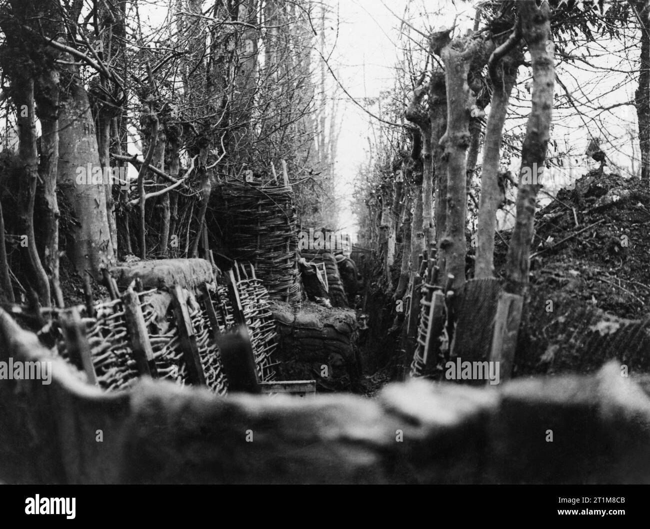 The German Withdrawal To the Hindenburg Line, March-april 1917 Stock ...