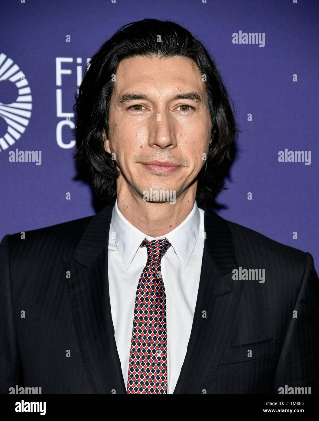 Adam Driver attends the "Ferrari" premiere during the 61st New York ...