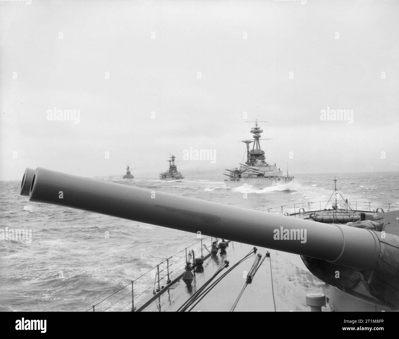 The Royal Navy during the First World War British battleships HMS ...