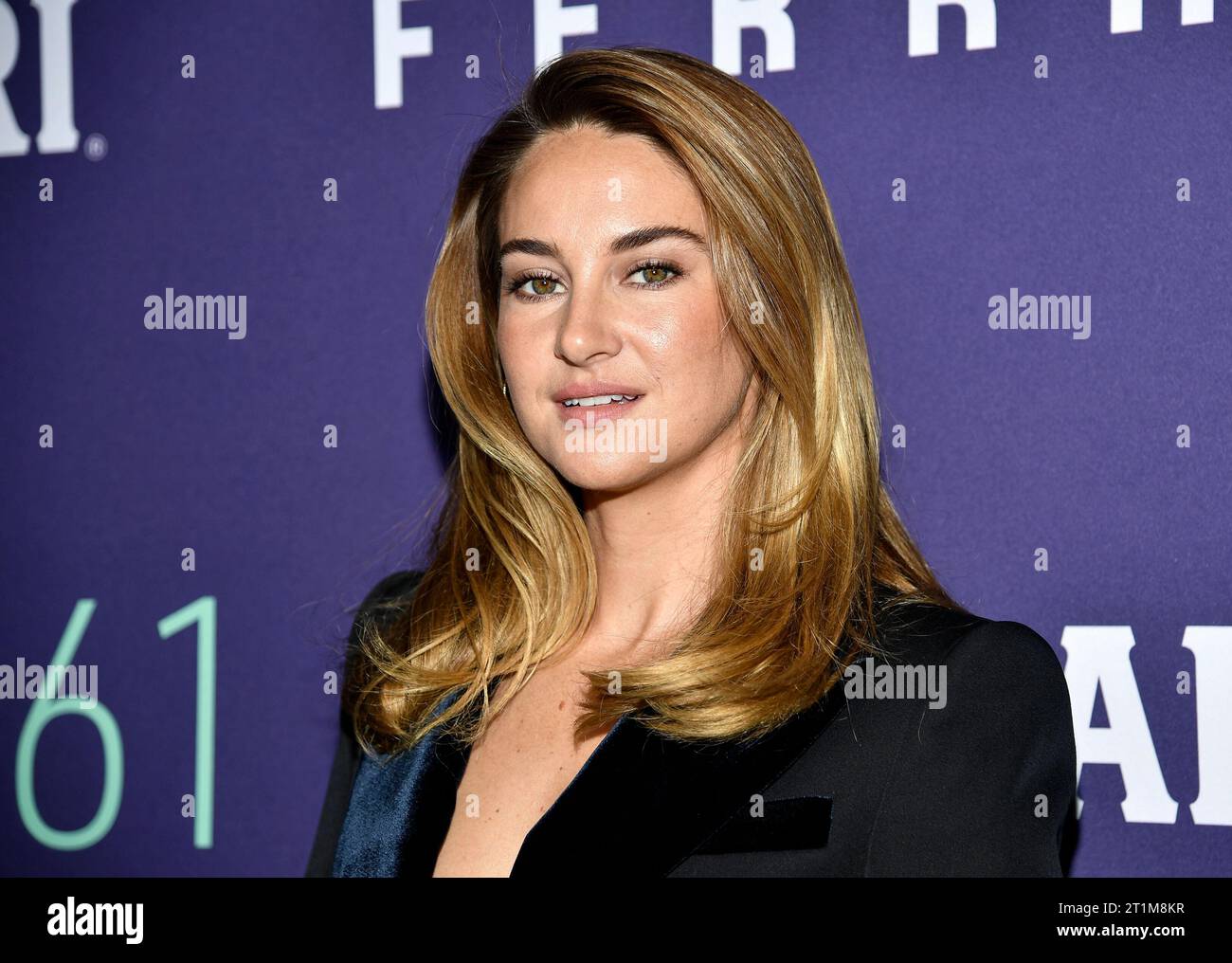 Shailene Woodley attends the "Ferrari" premiere during the 61st New ...