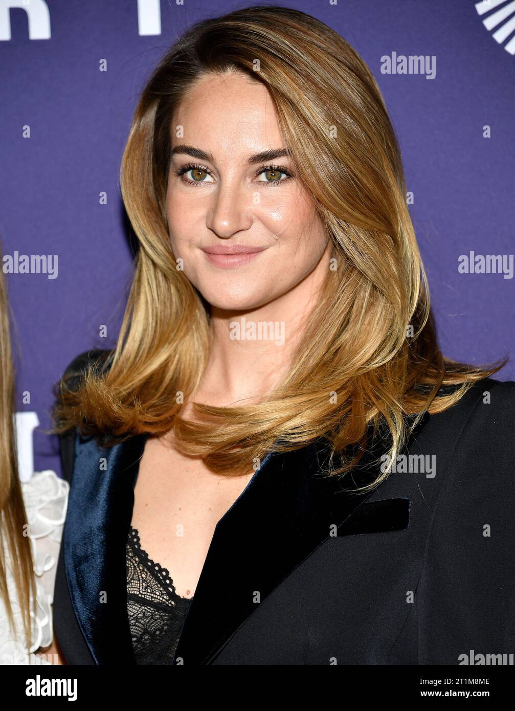 Shailene Woodley attends the "Ferrari" premiere during the 61st New ...