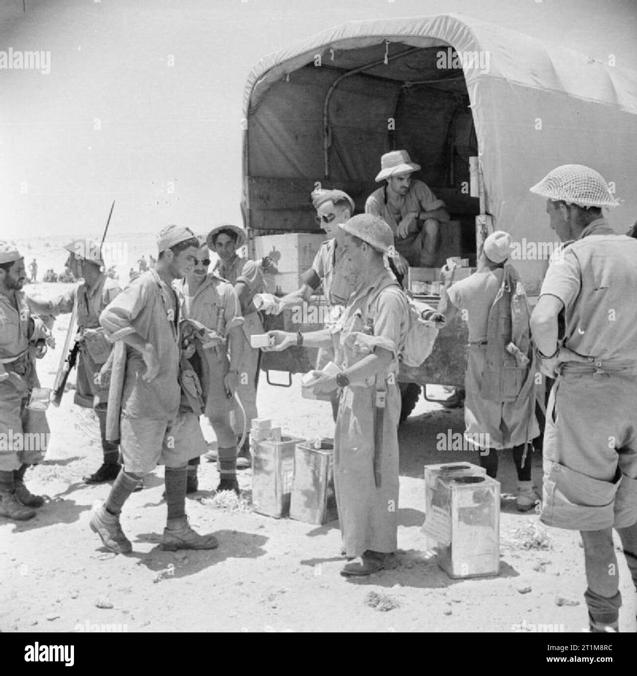 The British Army in North Africa 1942 German and Italian prisoners ...