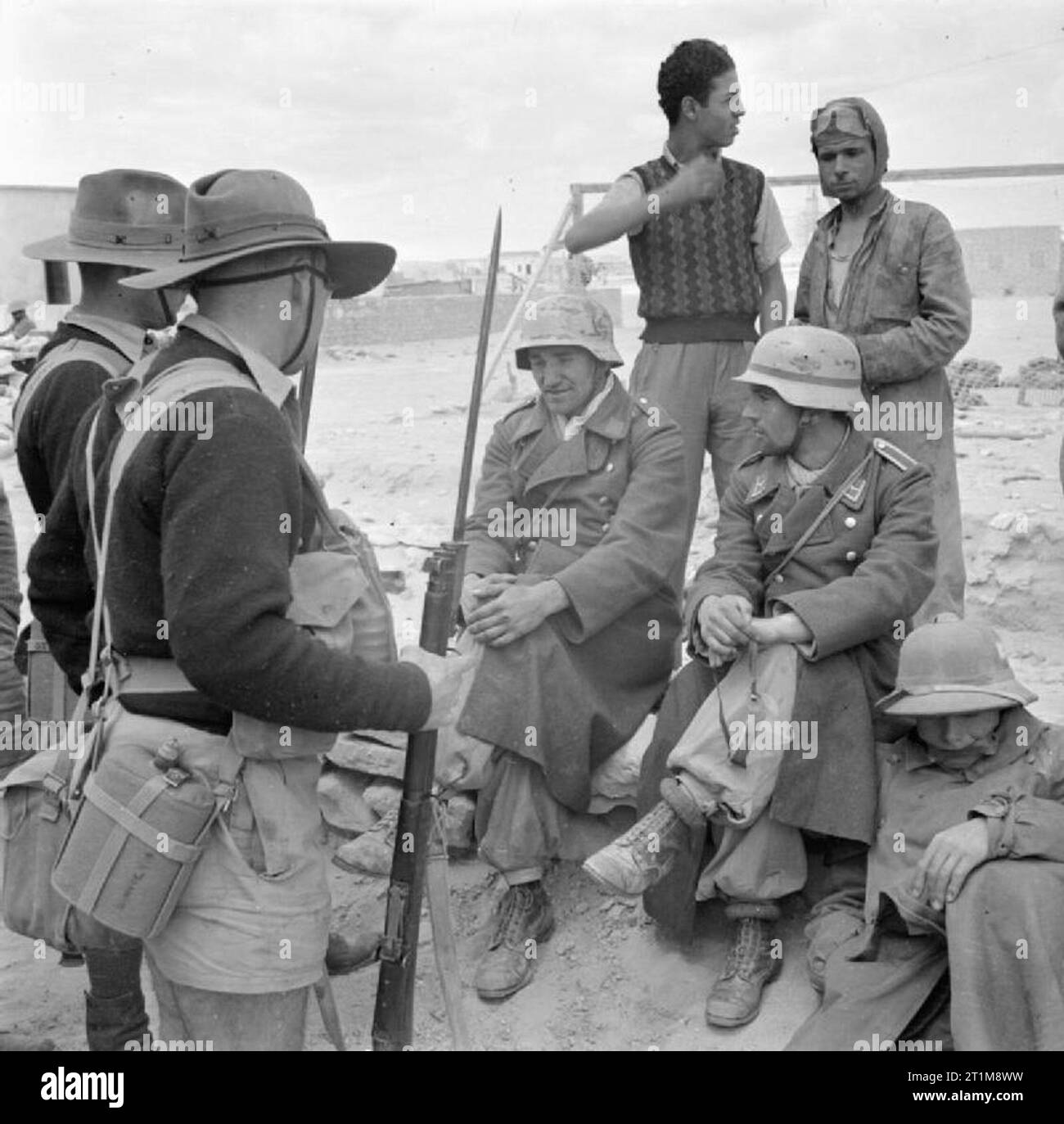 Australian Forces in North Africa during the Second World War Men of ...