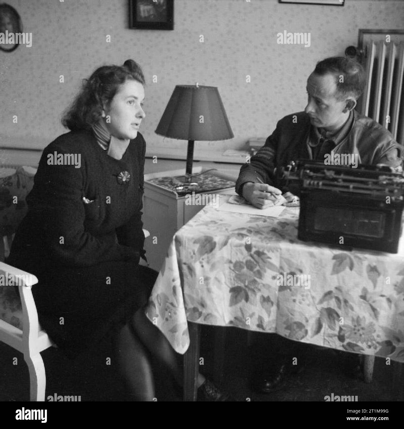 Germany Under Allied Occupation 1945 A sergeant from British Field ...