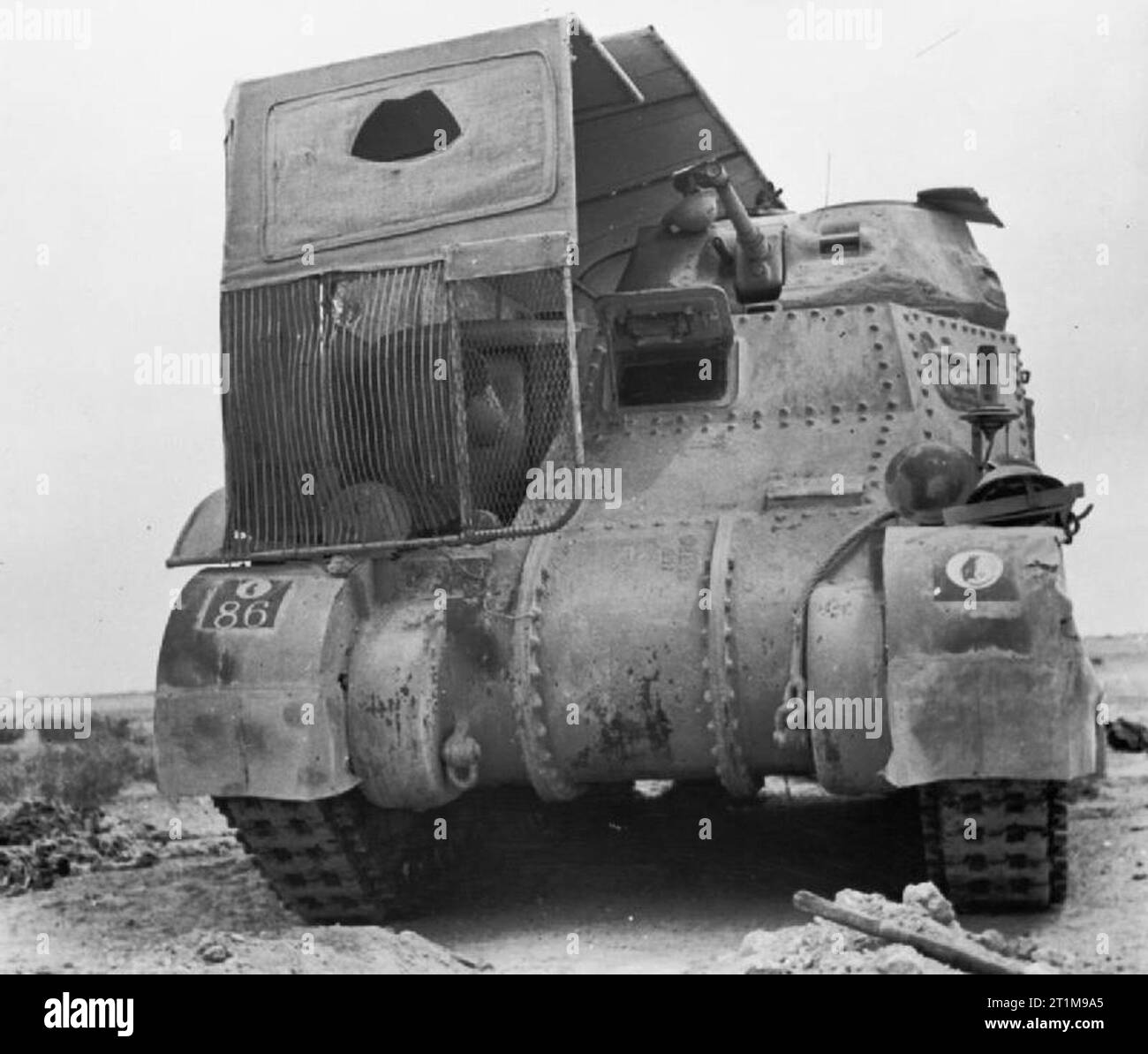The British Army in North Africa and the Middle East 1942 A Grant tank ...