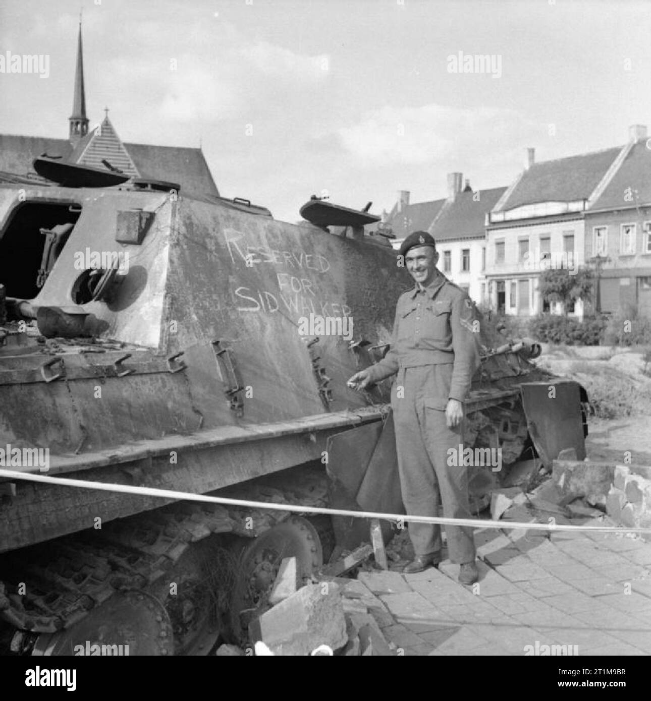 The British Army in North-west Europe 1944-45 Corporal Sid Walker of ...