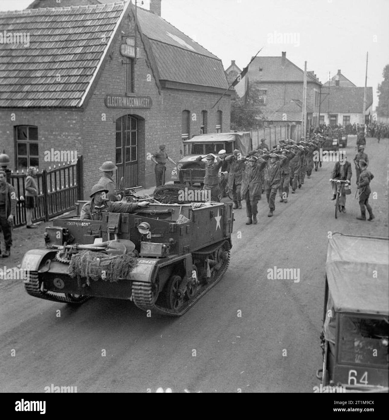 The British Army in North-west Europe 1944-1945 A Bren gun carrier (158 ...