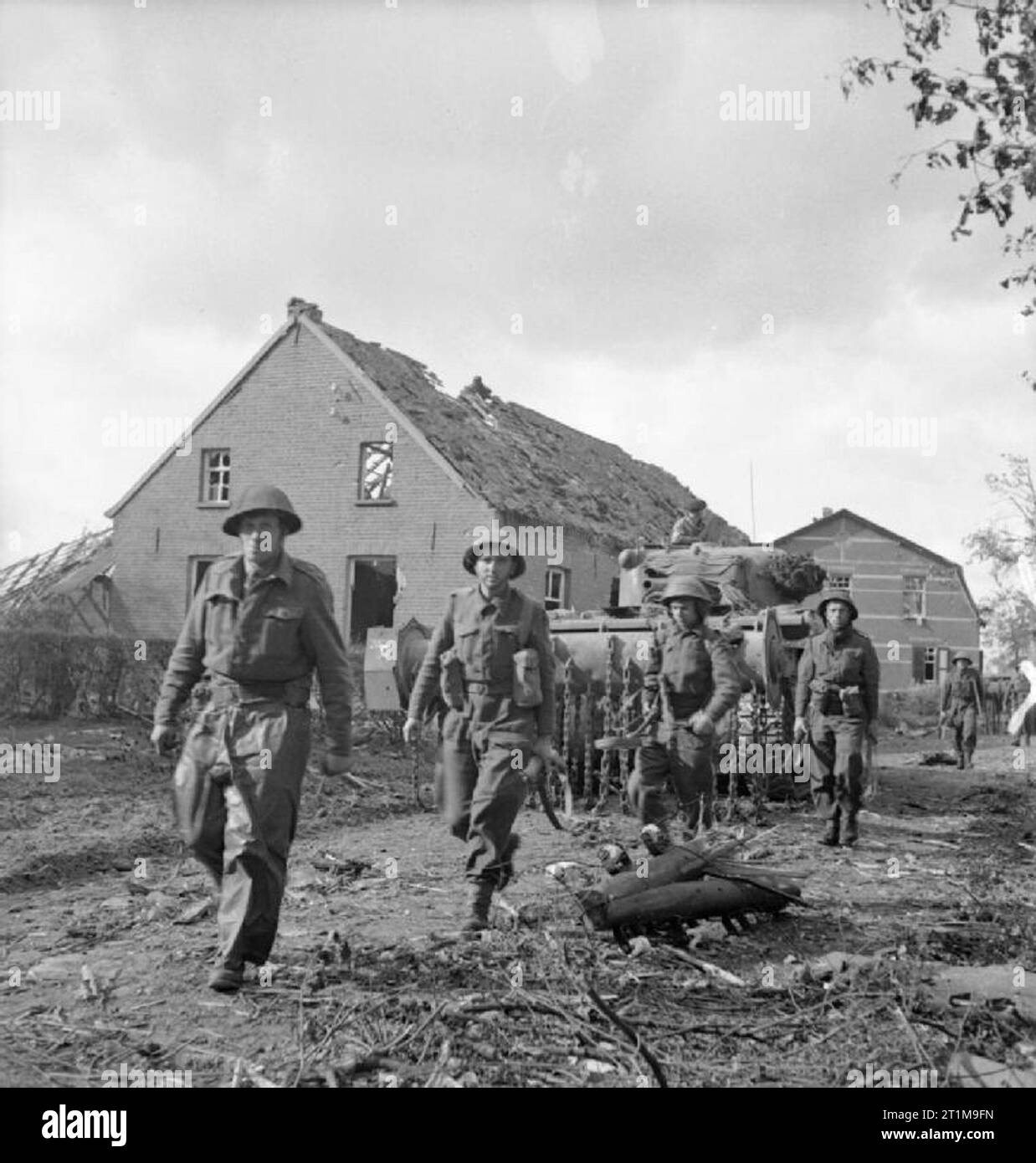 The British Army in North-west Europe 1944-45 A Sherman Crab and Royal ...