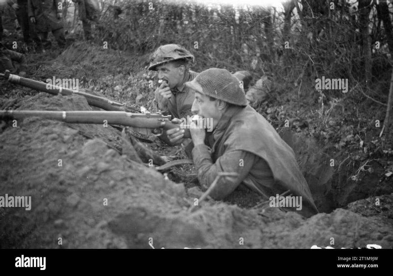 The British Army in North-west Europe 1944-45 Privates V Studd and J ...
