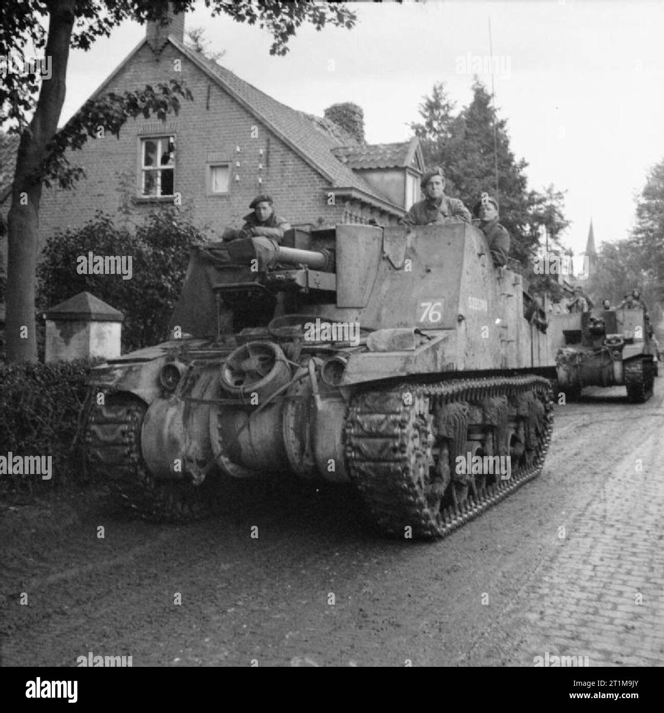 The British Army in North-west Europe 1944-45 Sexton 25-pdr self ...