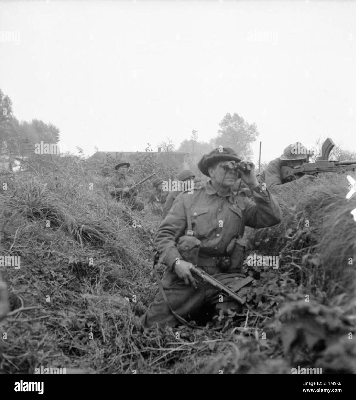 The British Army in North-west Europe 1944-45 Troops of 2nd Derbyshire ...