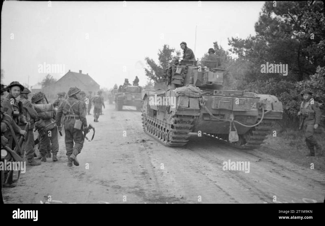 The British Army in North-west Europe 1944-45 Infantry of 2nd Glasgow ...