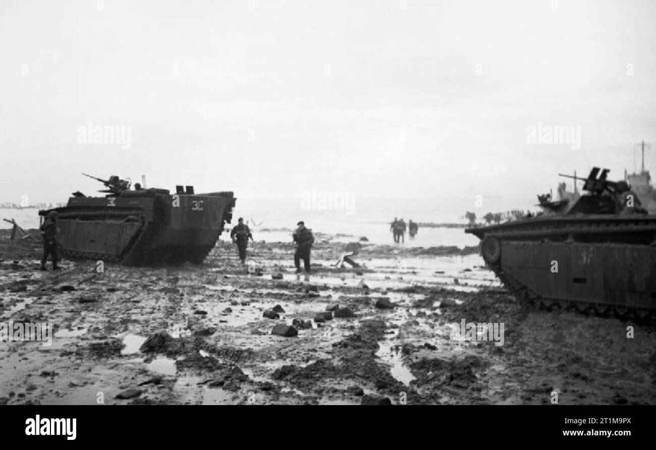 The British Army in North-west Europe 1944-45 Original caption ...