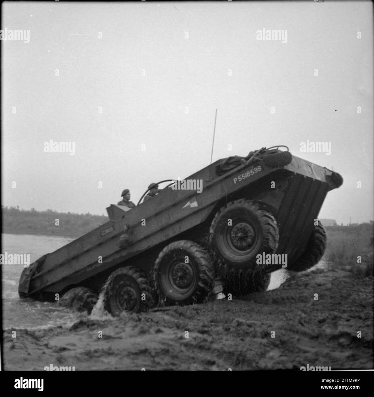 The British Army in North-west Europe 1944-45 Terrapin amphibious ...