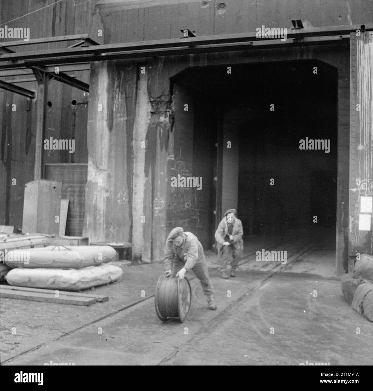 Germany Under Allied Occupation In preparation for the demolition of ...