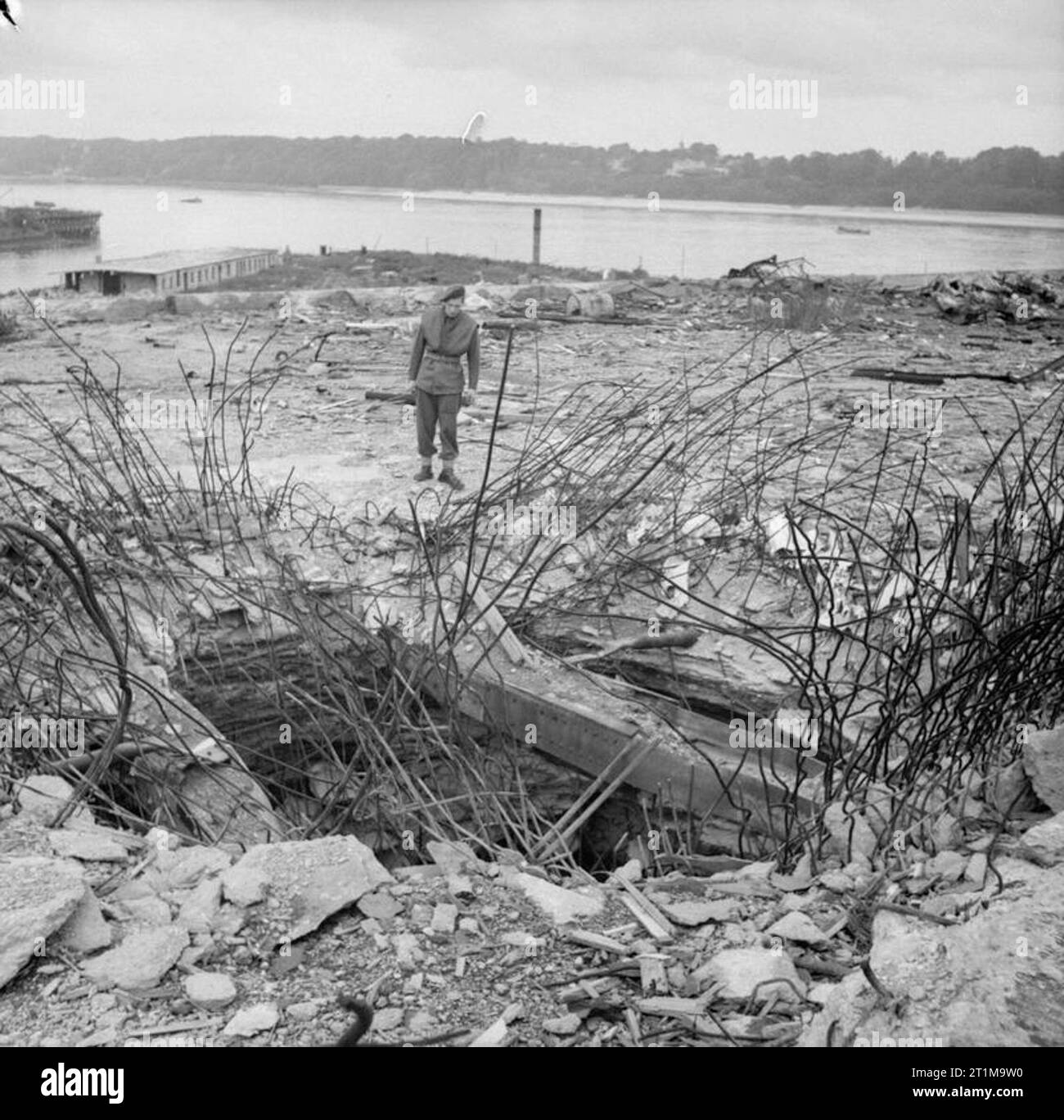 Germany Under Allied Occupation A British soldier from 224 Field ...