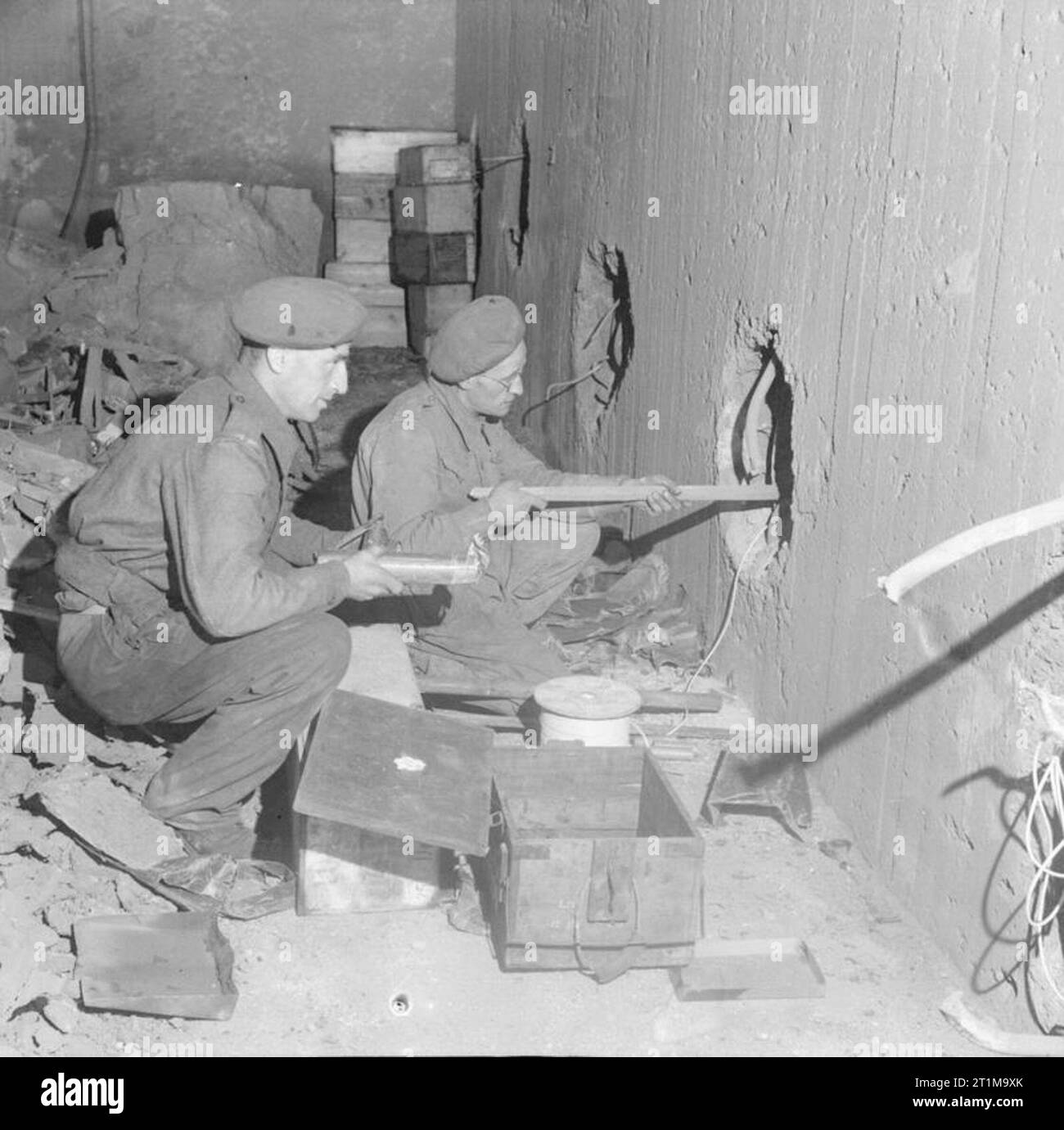 Germany Under Allied Occupation In preparation for the demolition of ...