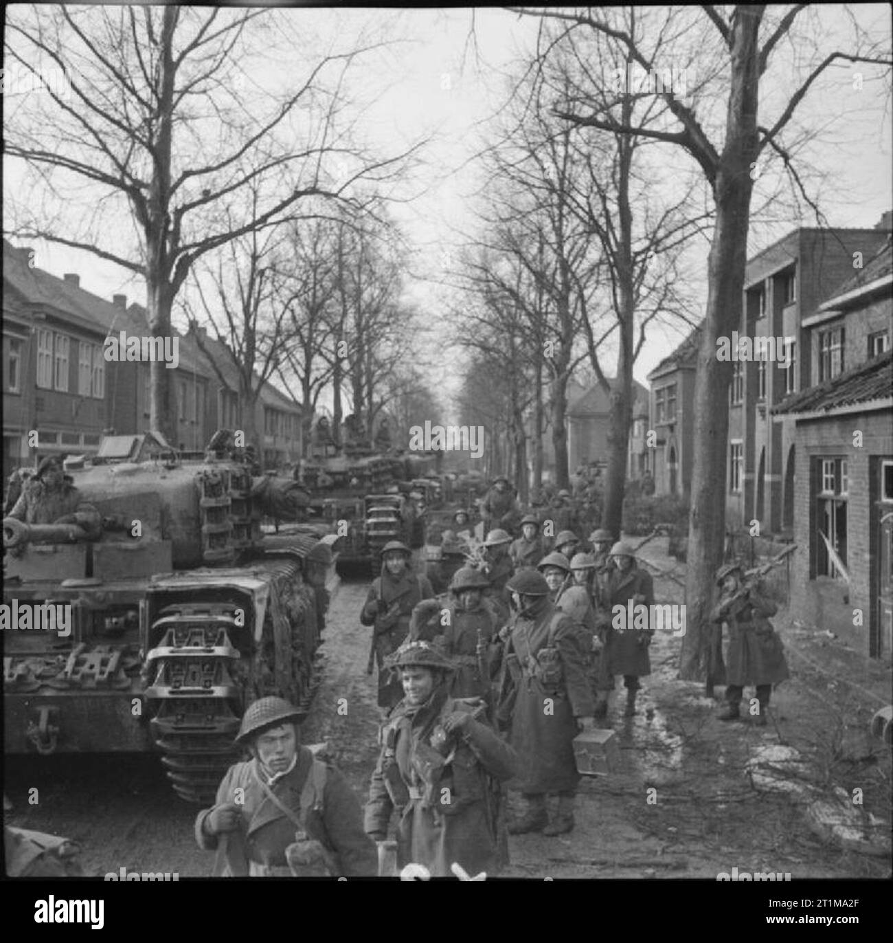 The British Army in North-west Europe 1944-45 Churchill tanks and ...