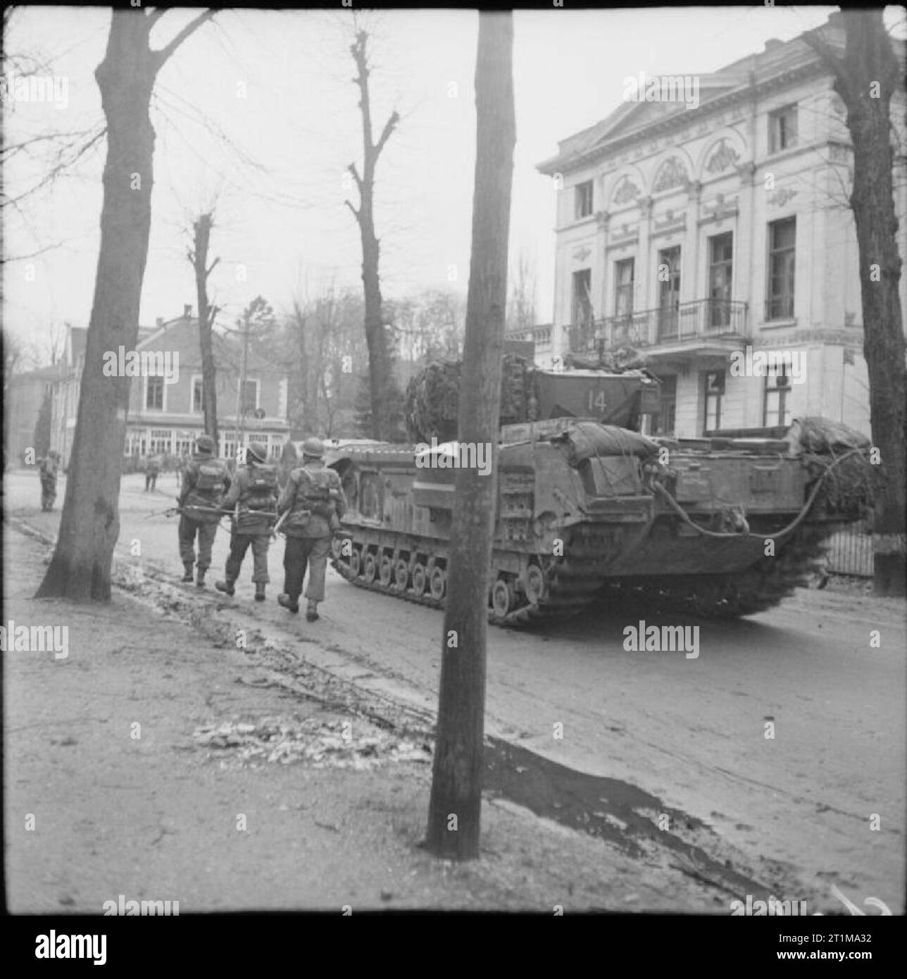 The British Army in North-west Europe 1944-45 Churchill tank of 6th ...