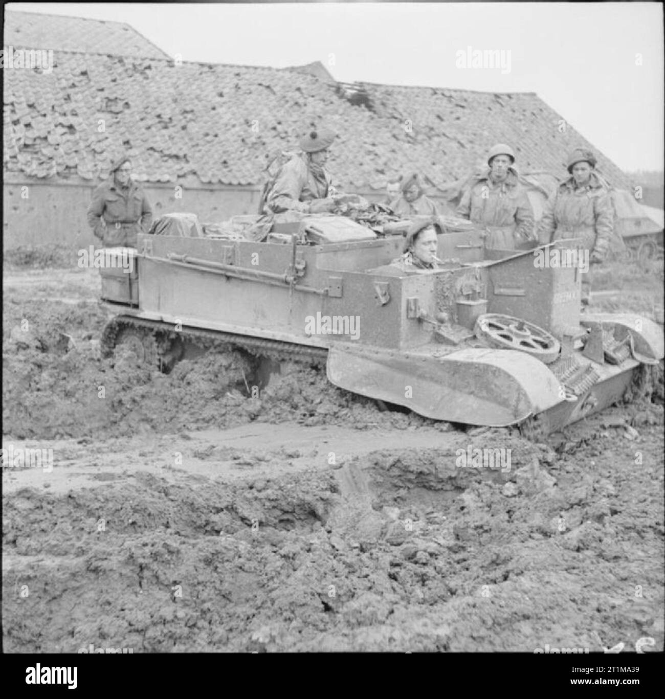 The British Army in North-west Europe 1944-45 A universal carrier of ...