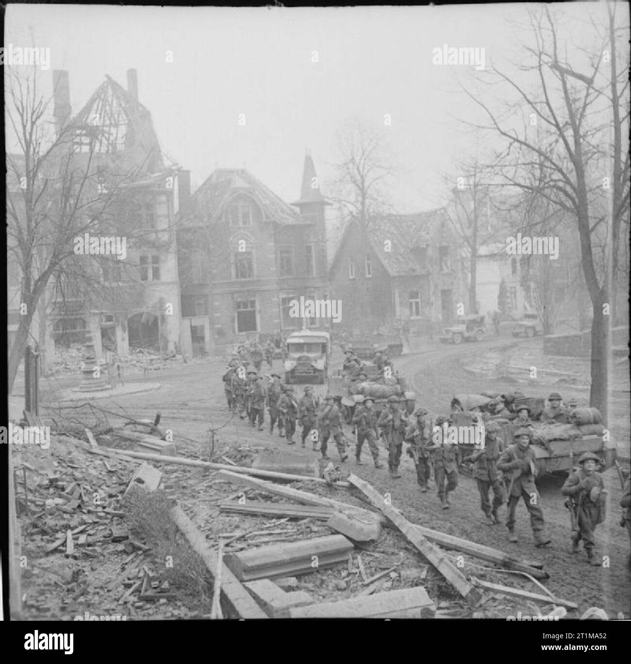 The British Army in North-west Europe 1944-45 Infantry, carriers and ...