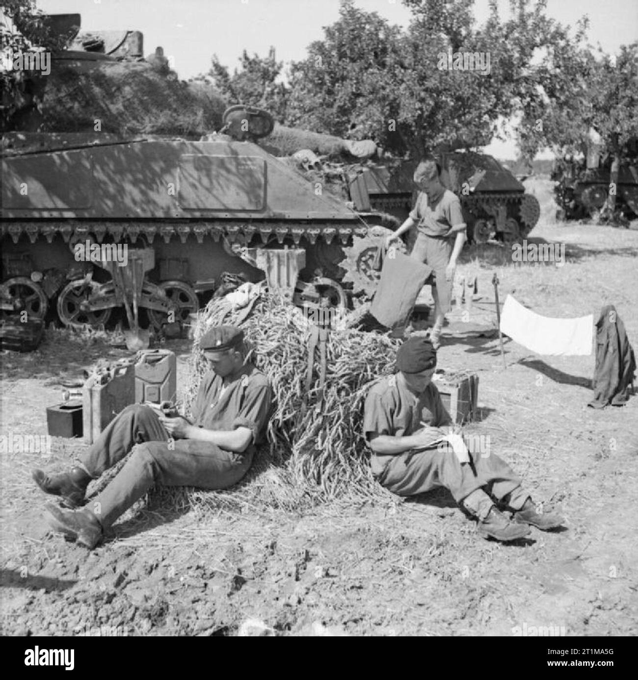 The British Army in North-west Europe 1944-45 Sherman tank crews write ...