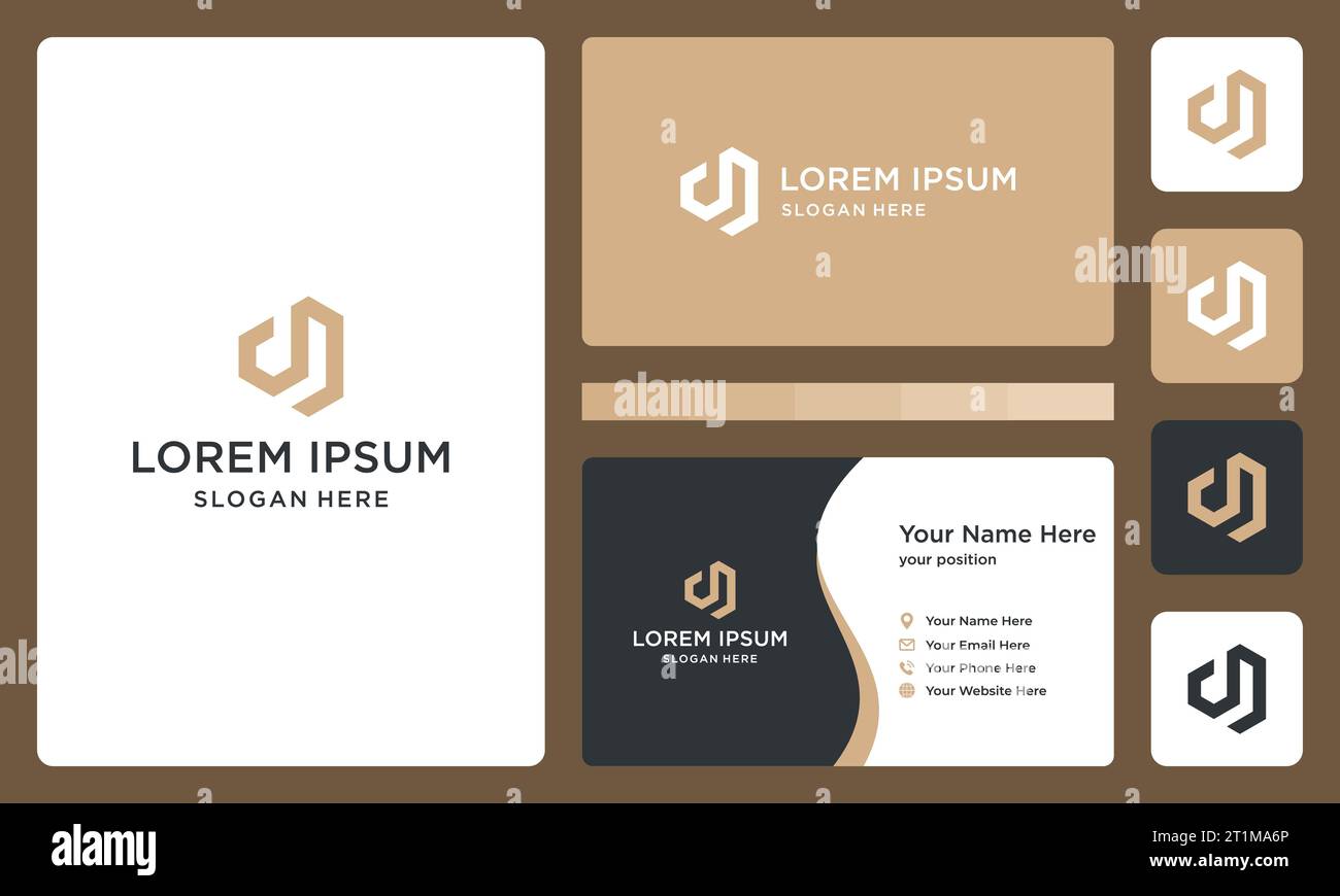 Building logo design template with letter d design graphic vector ...