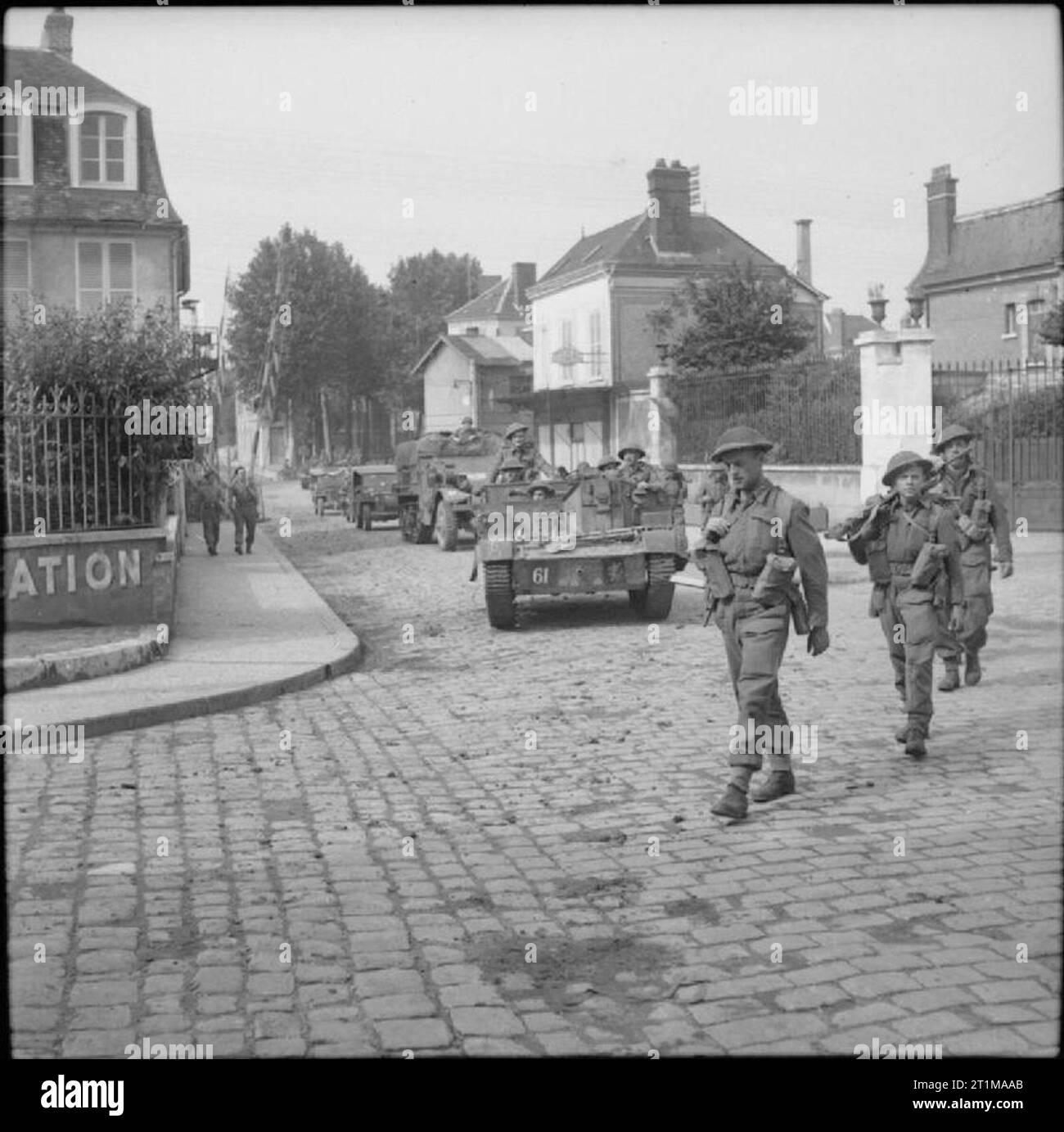 The British Army in North-west Europe 1944-45 Infantry and carriers ...