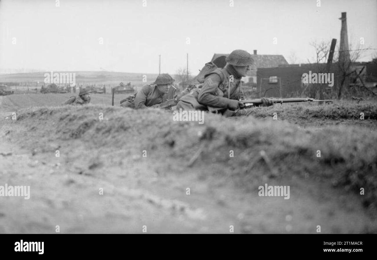 The British Army in North-west Europe 1944-45 Infantry and armour in ...