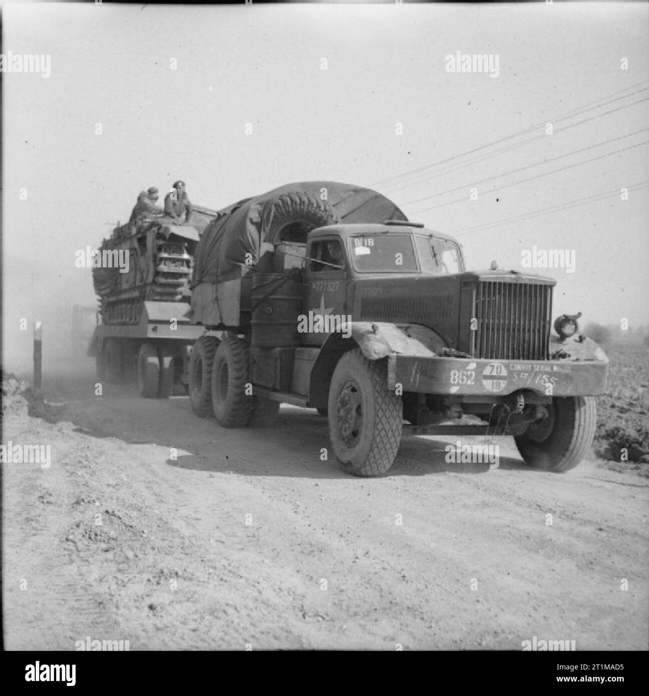 The British Army in North-west Europe 1944-45 Diamond T Model 980 ...