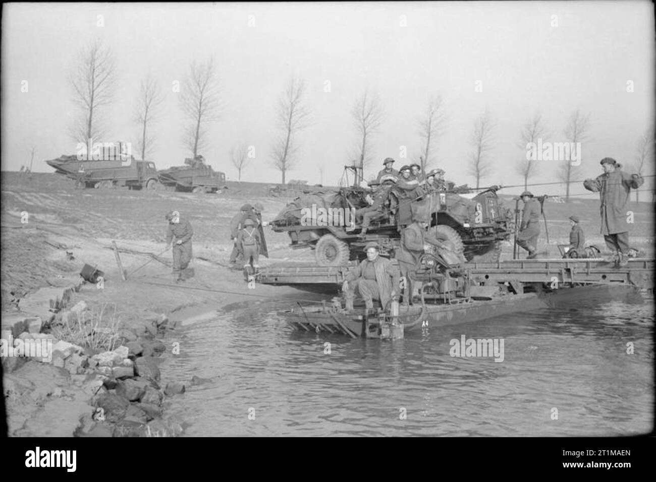 The British Army in North-west Europe 1944-45 A lorry-mounted 40mm ...