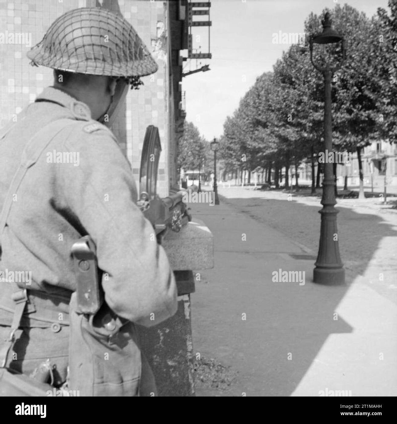 The British Army in North-west Europe 1944-45 A Bren gunner of the 5th ...