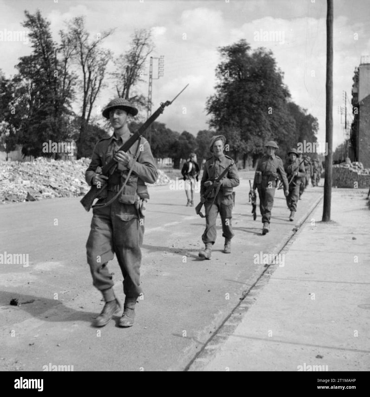 The british army in north west europe 1944 45 hi-res stock photography ...