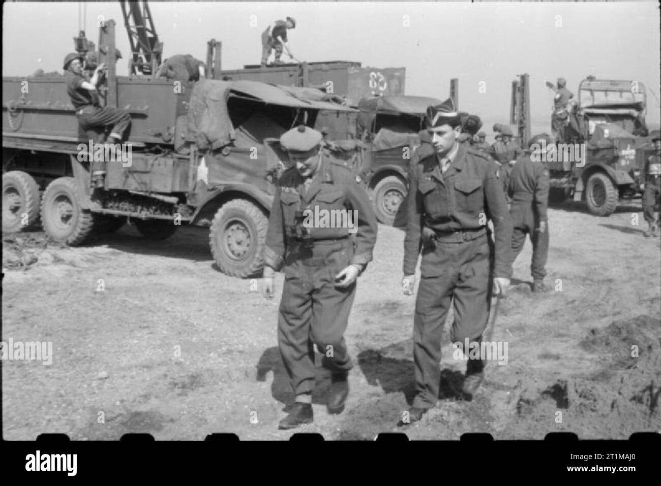 The British Army in North-west Europe 1944-45 General Ritchie, 12 Corps ...