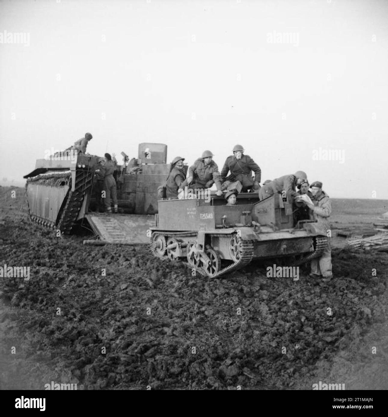 The British Army in North-west Europe 1944-45 A Universal carrier is ...