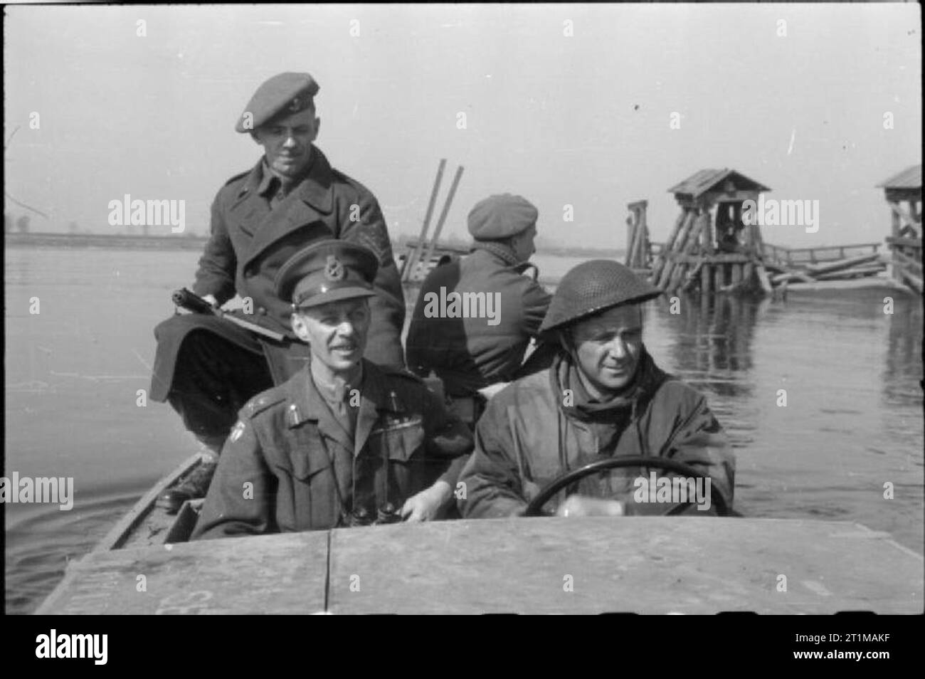 The British Army in North-west Europe 1944-45 General Dempsey crossing ...