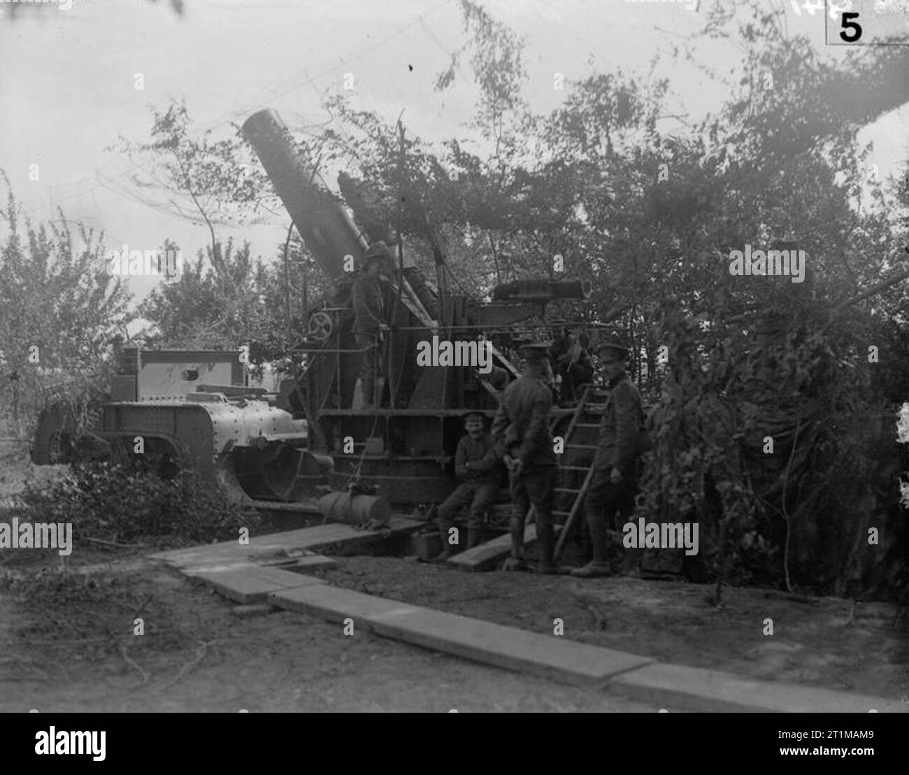 The Battle of the Somme, July - November 1916 Battle of Albert. 12-inch ...