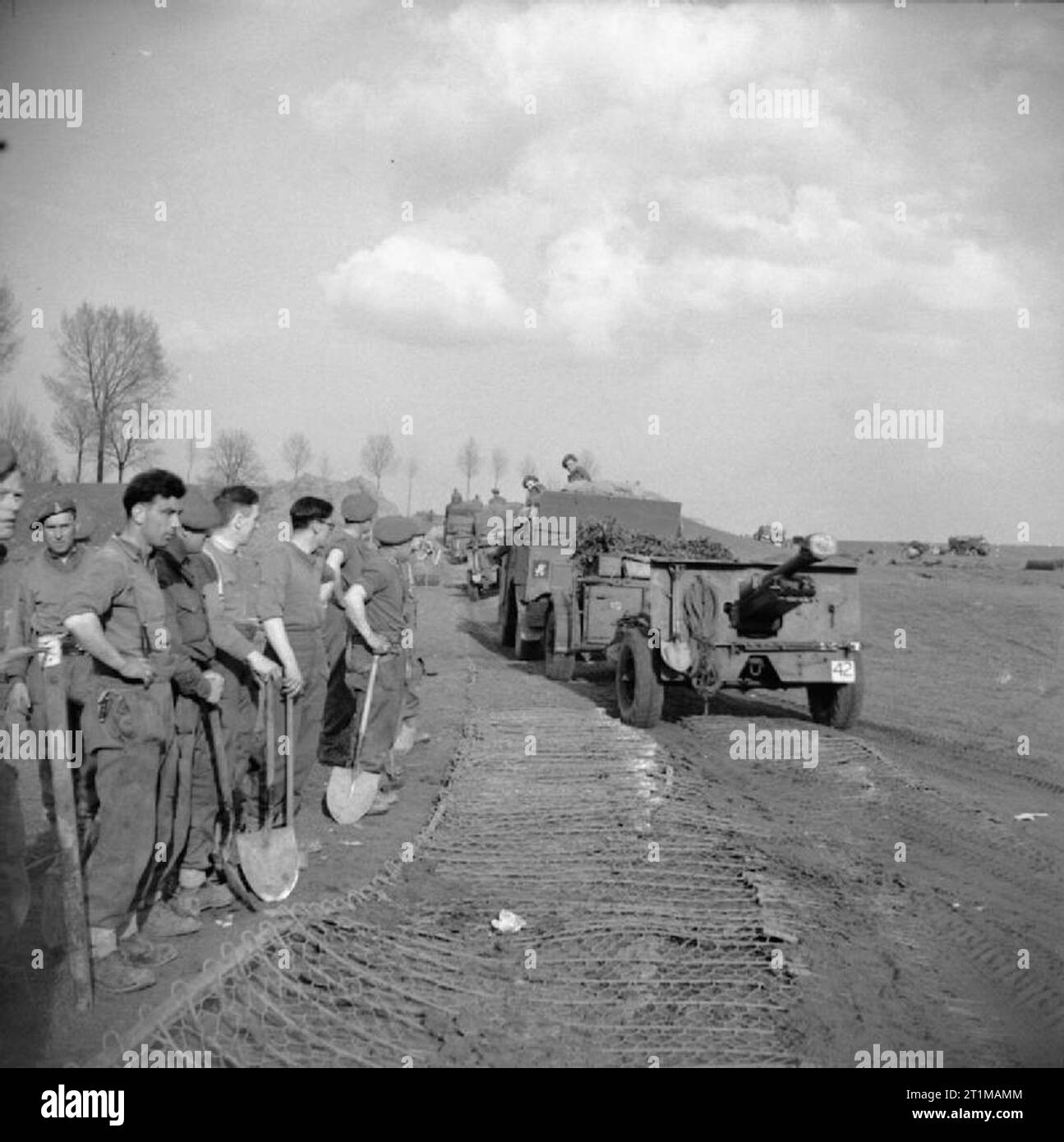 The British Army in North-west Europe 1944-45 Royal Engineer sappers ...